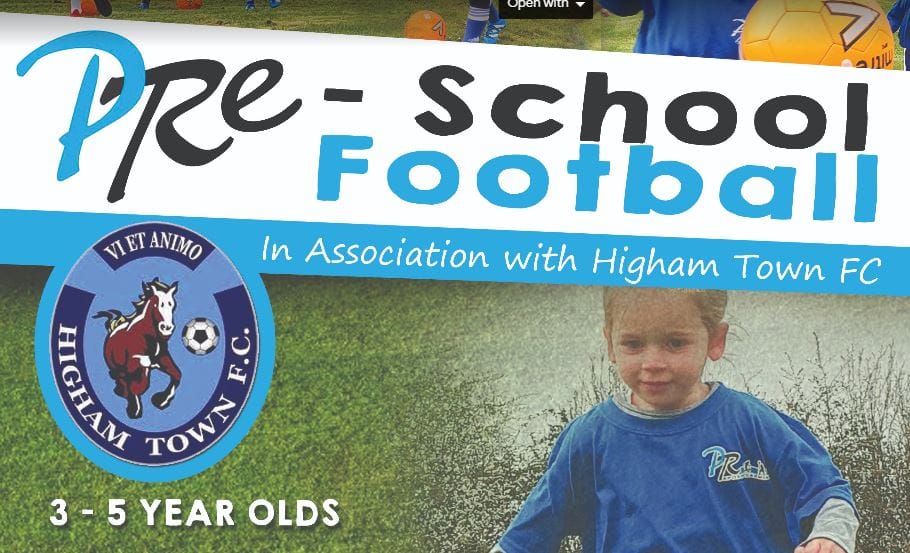 New coaching group setup at Higham for 3-5 yr old in Association with ...